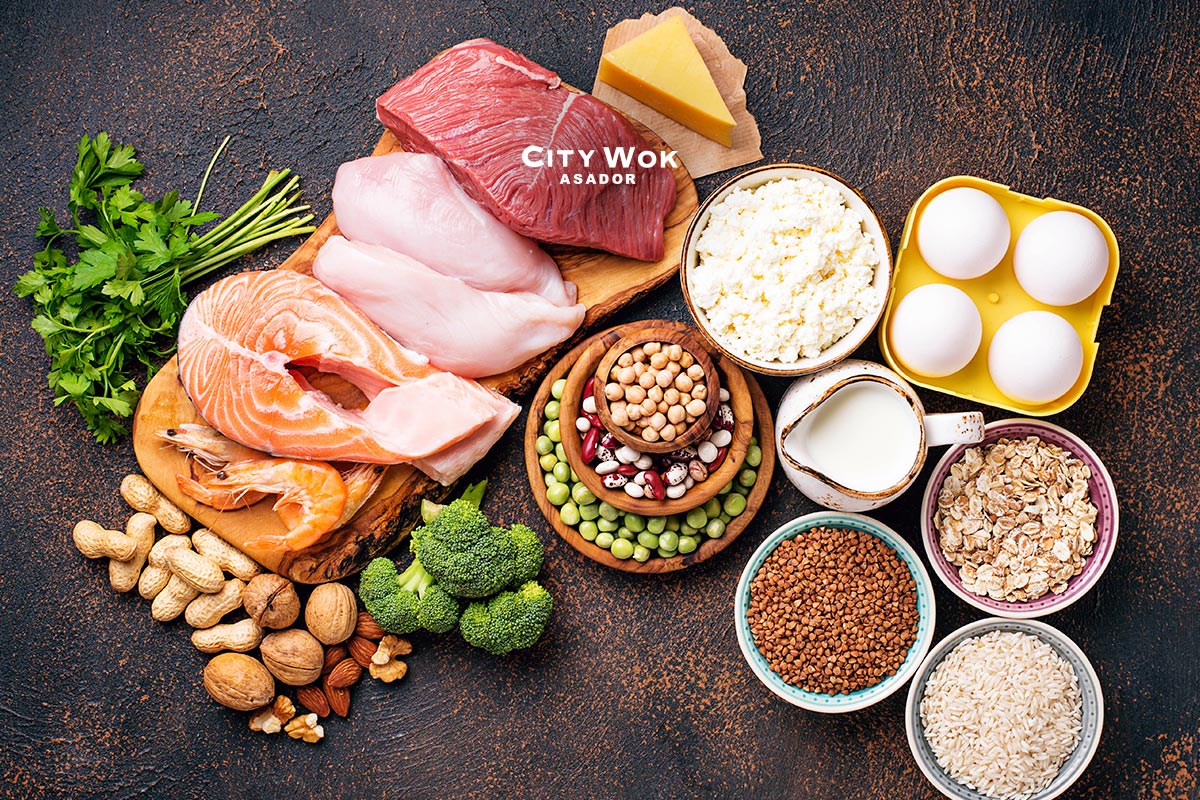 Alimentos Ricos En Proteínas Asador City Wok Talavera